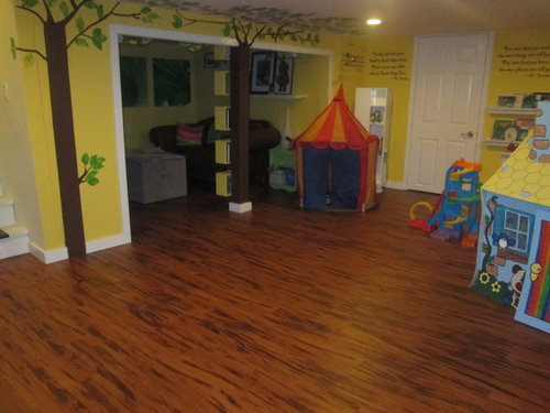 Creepy Basement to Playroom
