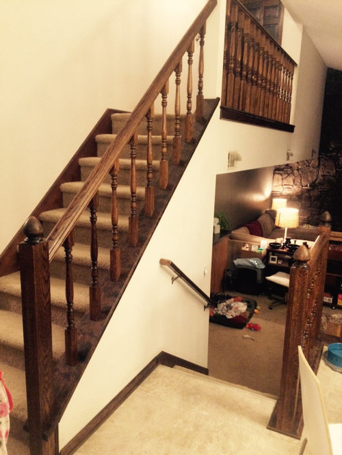 "Wave" Handrail project: Updating a homes handrails.. | Houzz Forum
