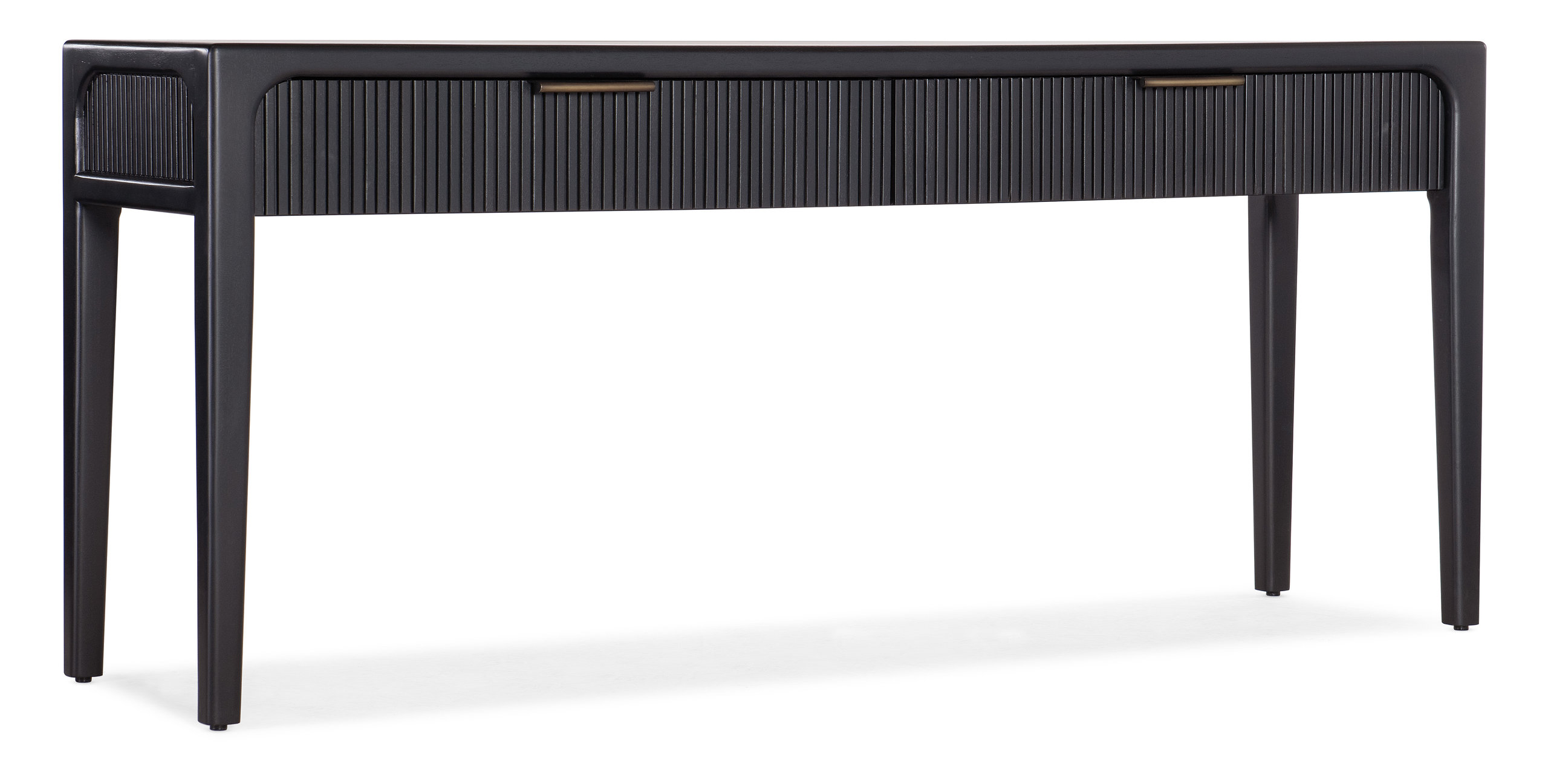 Archer Tambour Console Table, Black - Modern - Console Tables - by ...