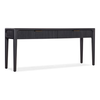 Archer Tambour Console Table, Black - Modern - Console Tables - by ...