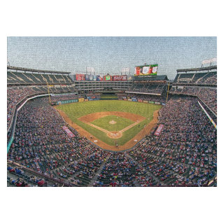 Baseball Field 4 Area Rug, 5'0"x7'0" - Contemporary - Novelty Rugs - by ...