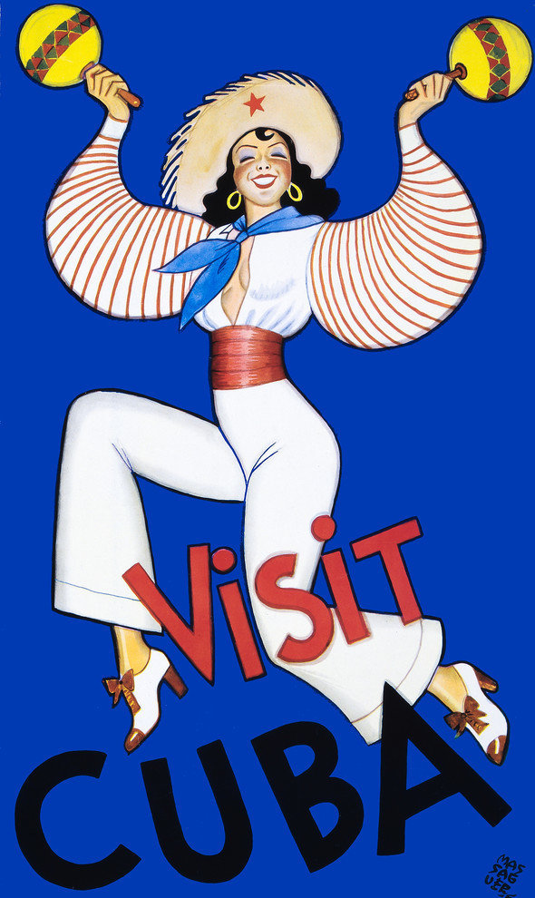 Cuba Dance Print, 11" x 17" - Contemporary - Prints And Posters - by ...