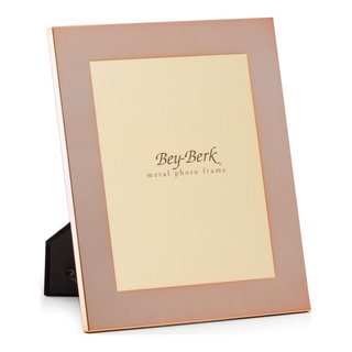 Copper Finished 8"x10" Picture Frame, Easel Back - Contemporary ...