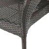 GDF Studio Miranda Outdoor Mix Mocha Wicker Stacking Dining Chairs, Set ...