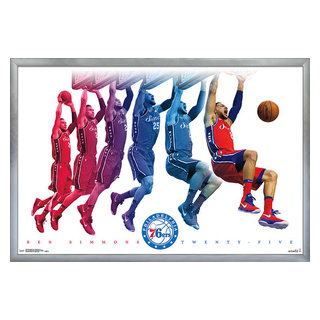 Philadelphia 76ers Ben Simmons Poster - Contemporary - Prints And ...