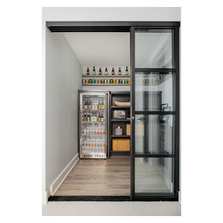 Basement Beer Room - Farmhouse - Home Bar - Chicago - by Trim Tech ...