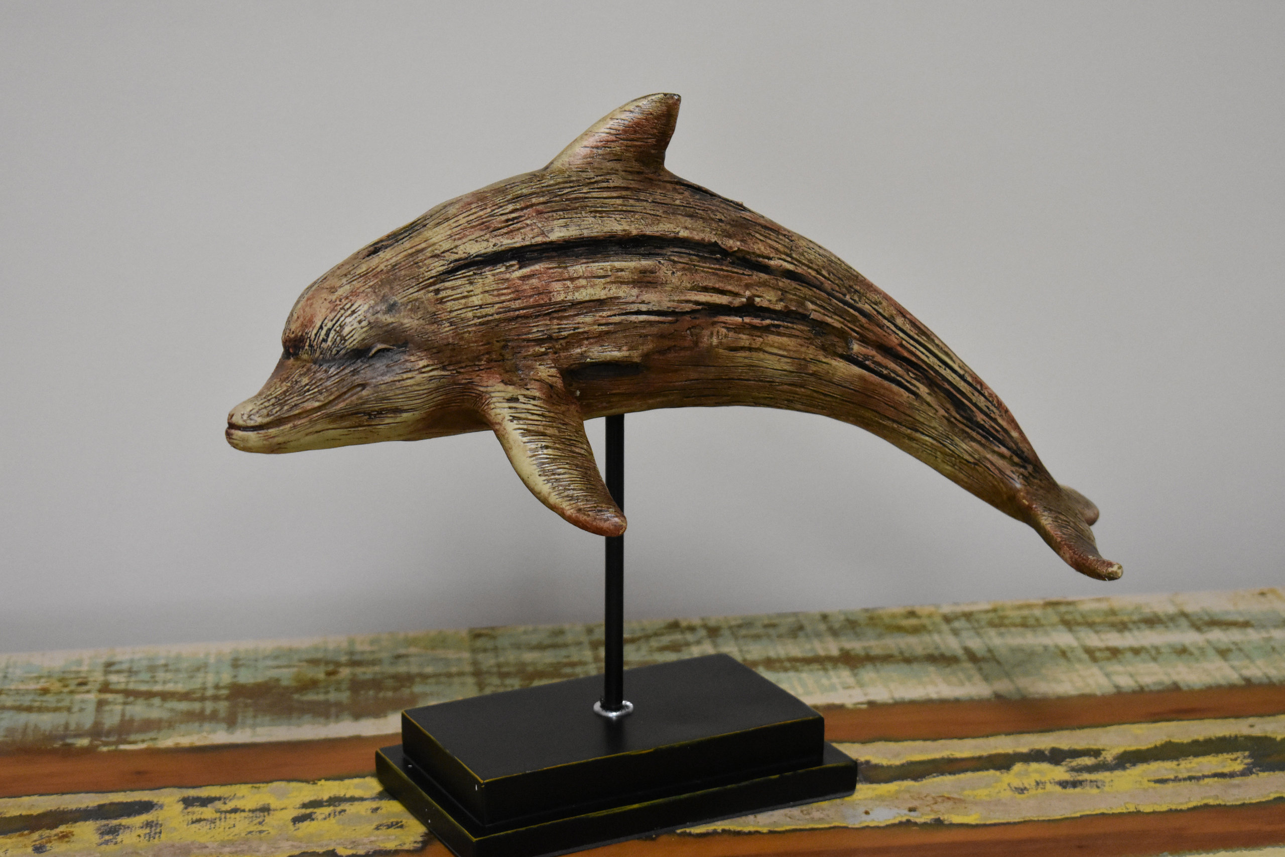 Deco Dolphin Medium - Beach Style - Decorative Objects And Figurines ...
