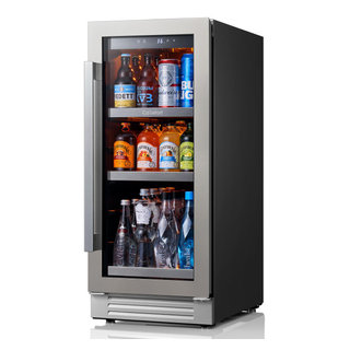Ca’Lefort 15" Cooler: 80 Can, Glass Door,Beverage Storage, 3.0 Cu.Ft ...