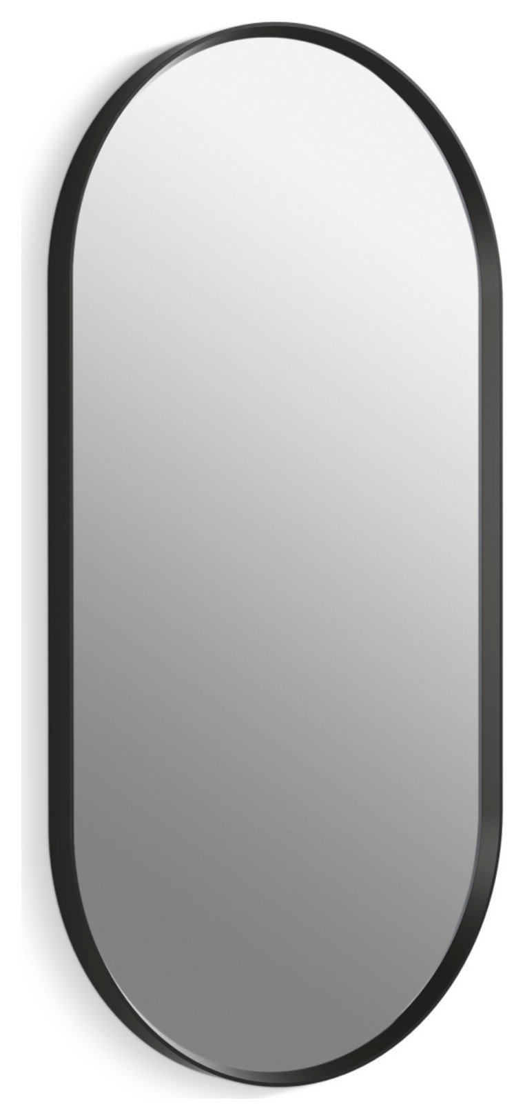 Kohler K-31371 Essential 18" W x 36" H Transitional Oval Metal ...