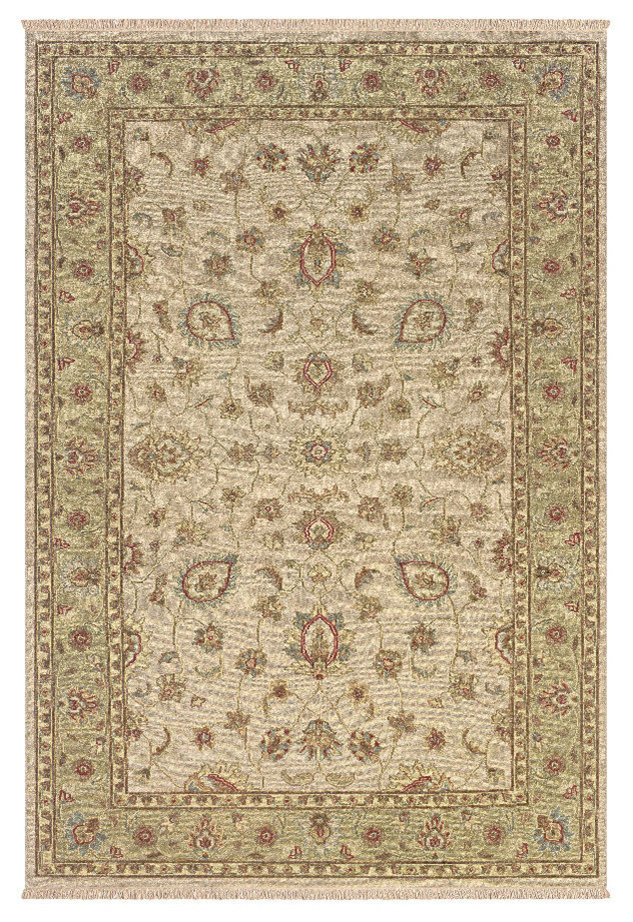 Rizzy Elegance EL-0052 Beige Area Rug, 10'x14' - Traditional - Area ...