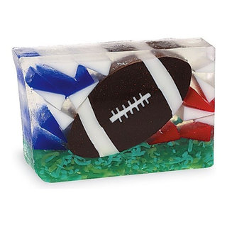 Football Shrinkwrap Soap Bar - Traditional - Soap & Lotion Dispensers ...