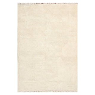 Pasargad Home Sutton Collection Area Rug 10'x14', Ivory - Contemporary ...