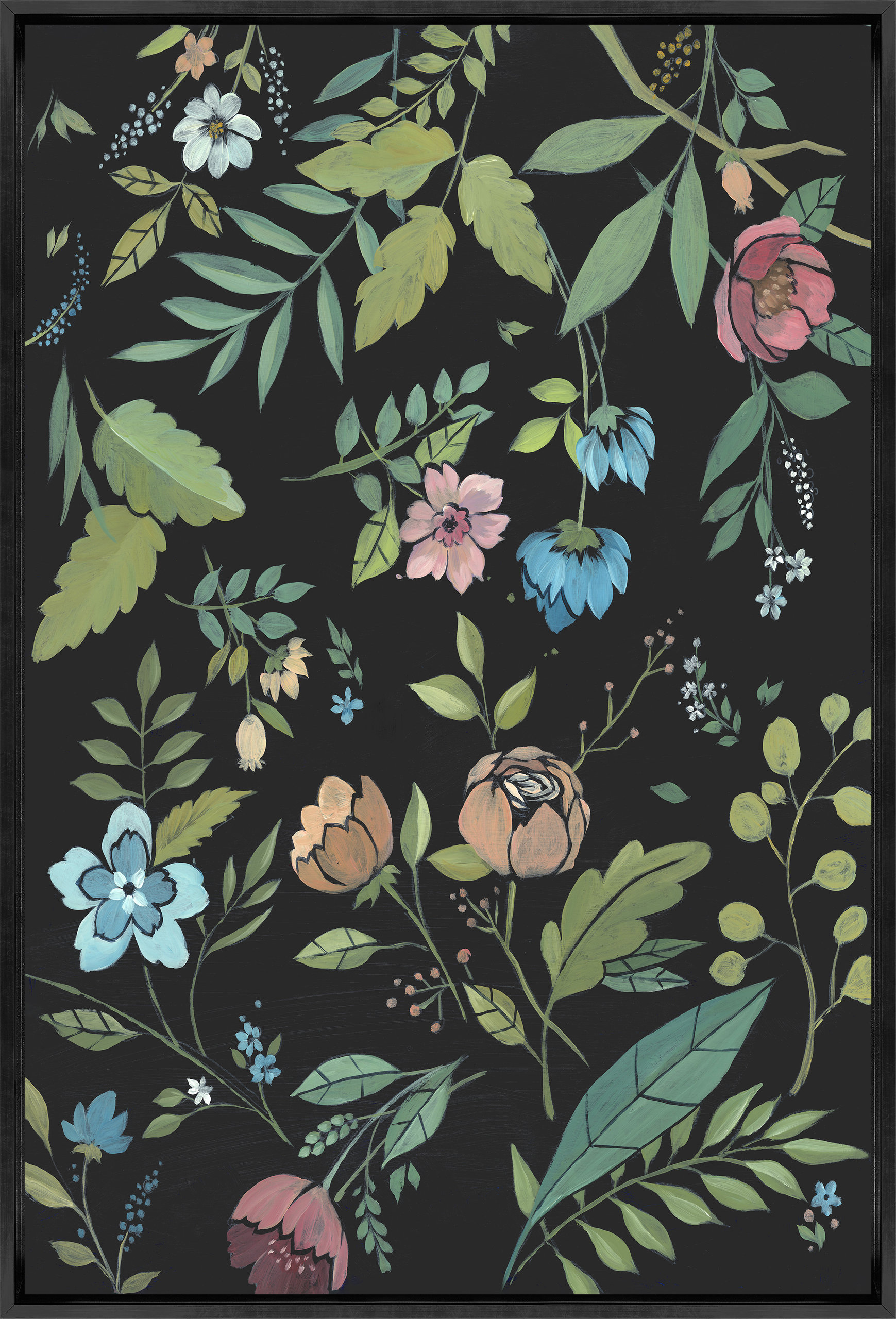 Blooming Colors I, 36 x 54 - Contemporary - Prints And Posters - by ...