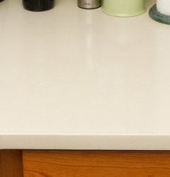Arctic white quartz seam | Houzz Forum