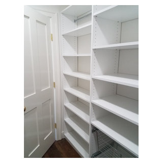 White Custom Removable Shelves for Walk-in Closet - Waldorf, MD ...