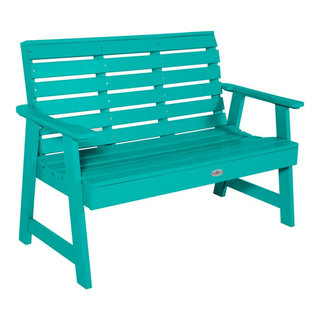 Riverside Garden Bench 4' - Contemporary - Outdoor Benches - by ...