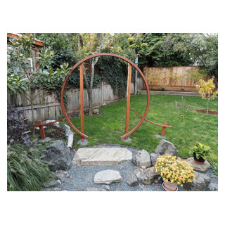 Moon Gate Kit - Asian - Exterior - San Diego - by Wood's Shop | Houzz