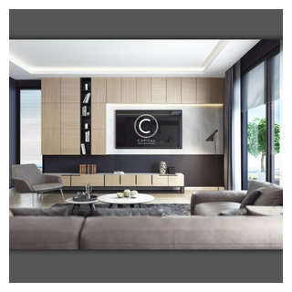 Fitted TV units by capital - Modern - Living Room - London - by Capital ...