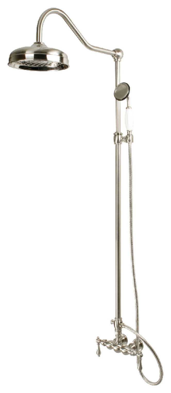 Kingston Brass Rain Drop Shower System - Traditional - Showerheads And ...