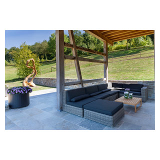 Création - Ecurie Mathy - Contemporain - Terrasse et Patio - Autres ...