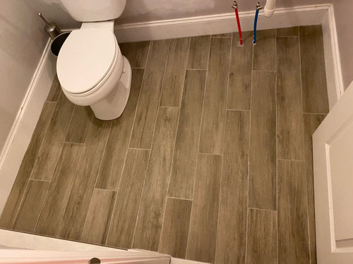 help with poor tile install