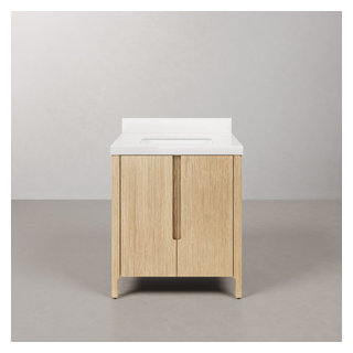 Sequoia Quartz Top Bath Vanity, 30" Single - Bathroom Vanities And Sink ...