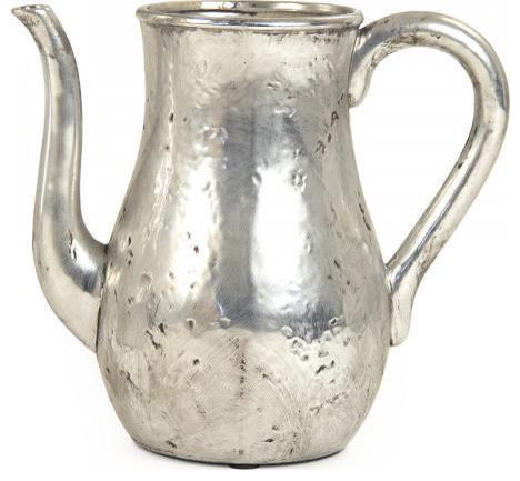 Distressed Metal Pitcher, Traditional Design - Farmhouse - Pitchers ...