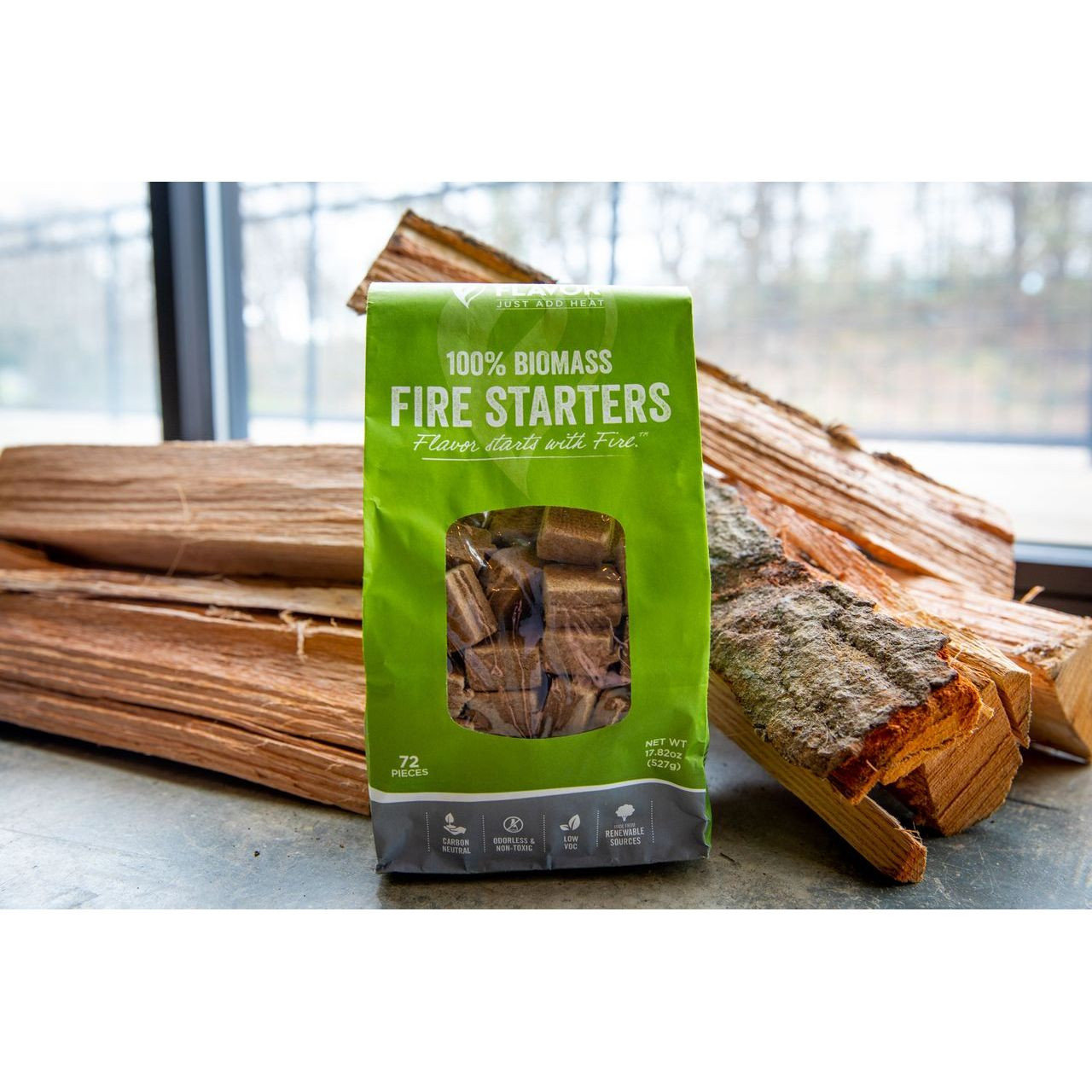 Fire & Flavor Biomass Fire Starter Cubes - 72 Pieces - Modern - Grill ...