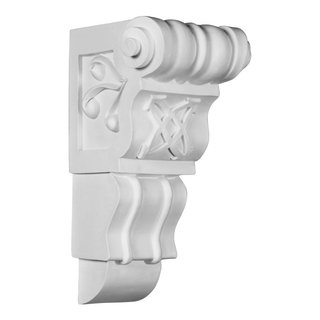 8 3/4"W x 8 3/4"D x 16 3/8"H Colonial Corbel - Victorian - Corbels - by ...