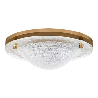 Troy Lighting C2714 Halston 14"W LED Flush Mount Bowl Ceiling - Transitional - Flush-mount ...