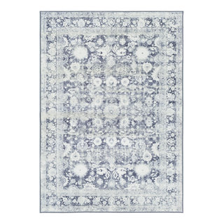 Machine Woven Silk Road Area Rug SKR-2312, 5'3"x7'3" - Traditional ...