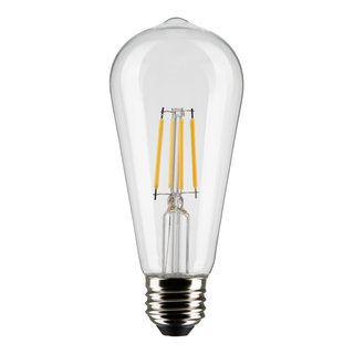 Satco Lighting S21362 5 Watt Vintage Edison Dimmable ST19 Medium - Led ...