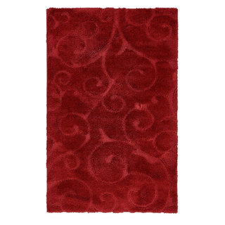 Shag Area Rug Vine Shag Collection, 5'x8' - Contemporary - Area Rugs ...