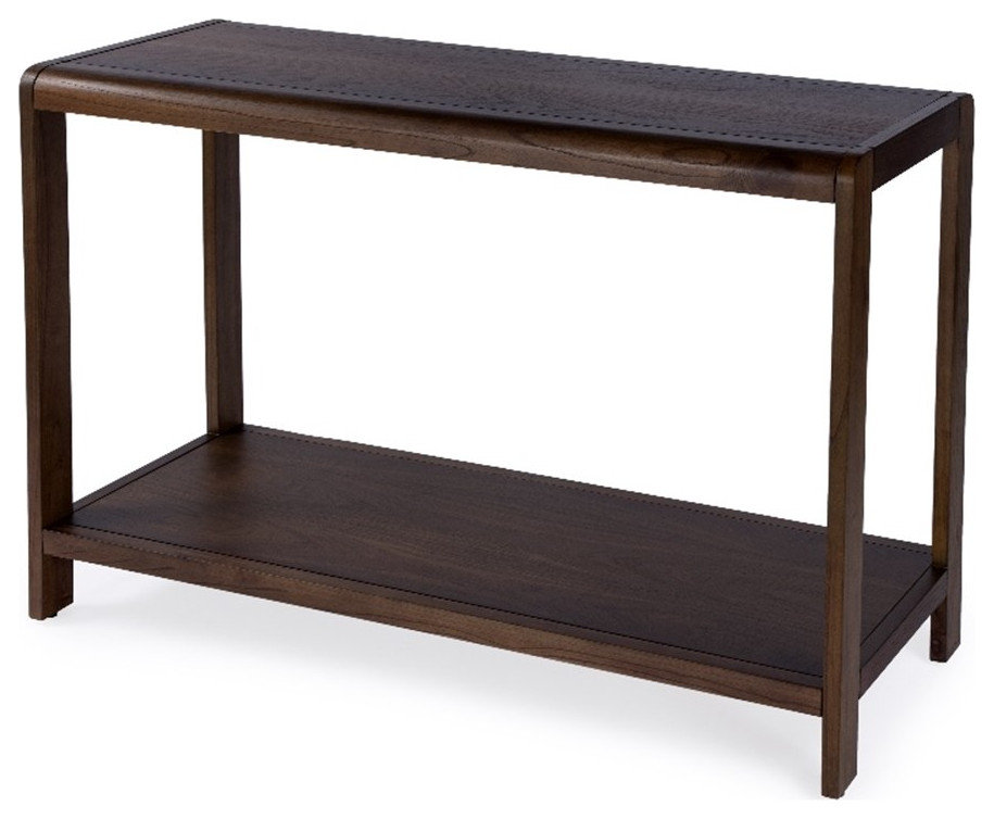 Butler Specialty Company Hanover 48" Wood Console Table - Dark Brown ...