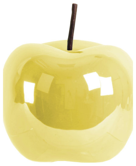 Ceramic Apple Figurine - Modern - Decorative Objects And Figurines - by ...