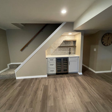 Under Stairs Basement Bar - Photos & Ideas | Houzz