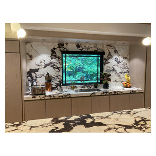 Calacatta Viola Kitchen - Modern - Kitchen - New York - by Ipa Stone ...