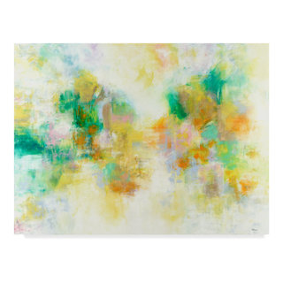 Aleta Pippin 'Two Paths Become One' Canvas Art, 24"x32" - Contemporary ...