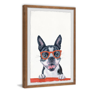 "Not Camera Ready" Framed Painting Print, 20"x30" - Contemporary ...