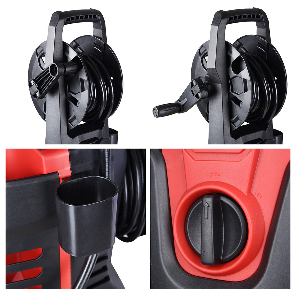 Electric Pressure Washer House Window Clean 5 Nozzle Soap Tank 3000Psi ...