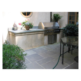 Grill, Bluestone Counter top and Bluestone patio - terrace ...