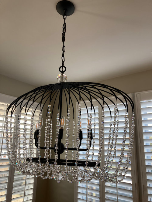 Living room center light help needed