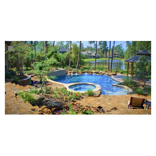 Mirror Lake Designs - Pools - Traditional - Pool - Houston - by Mirror ...