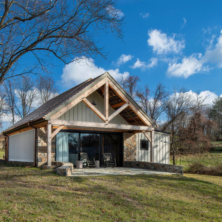 75 Beautiful Exterior with a Blue Roof Ideas & Designs - May 2026 ...