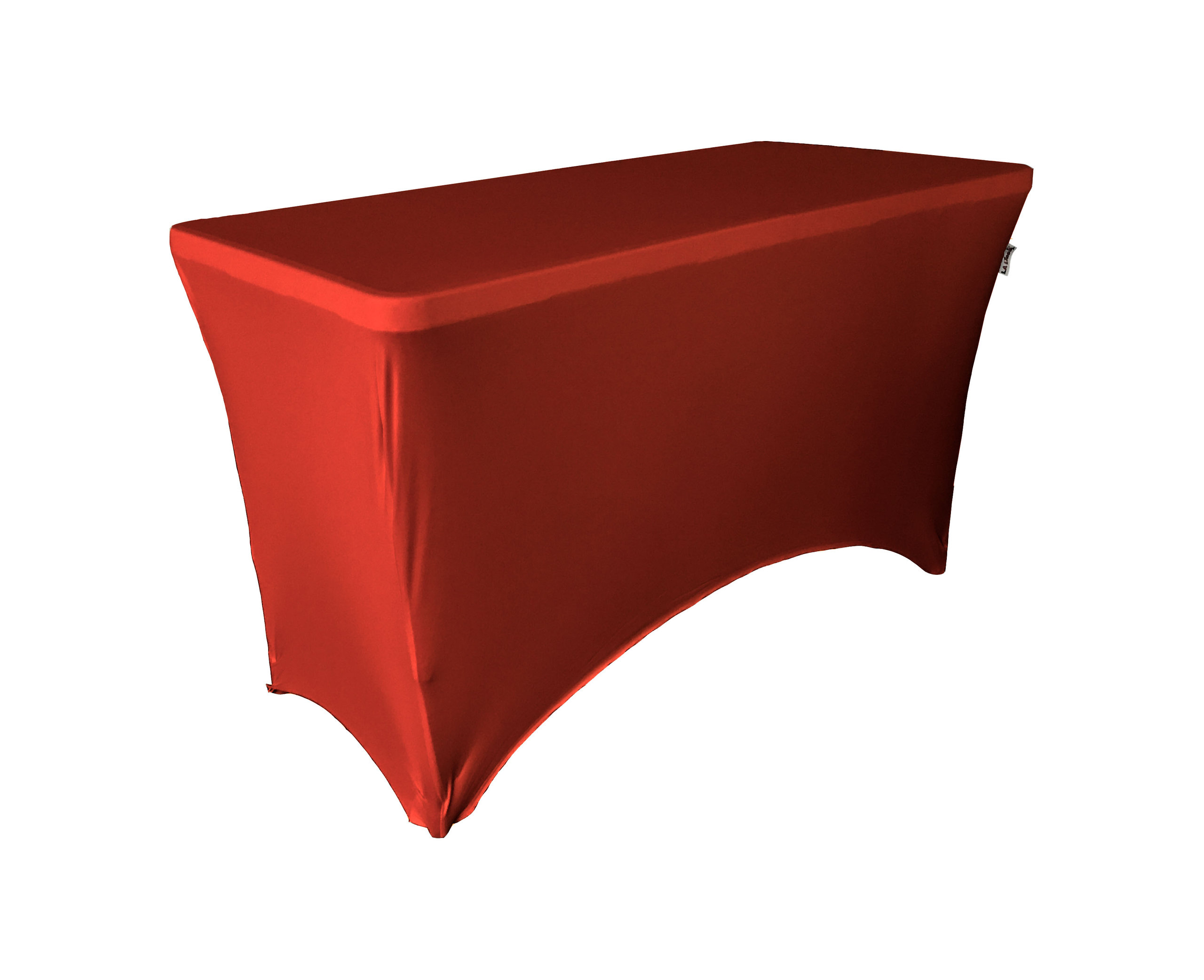 LA Linen Rectangular Spandex Table Cover, 48"x30"x30" - Contemporary ...
