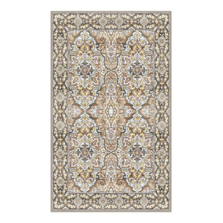 Washable Garland Radiant Area Rug, Rectangle 7'x10' - Traditional ...