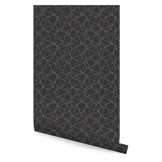 Modern Wire Mesh Peel and Stick Vinyl Wallpaper, 24"w X 108"h ...