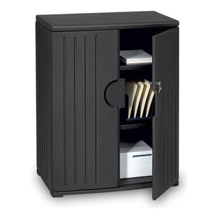 OfficeWorks 46" Storage Cabinet - Transitional - Storage Cabinets - by ...