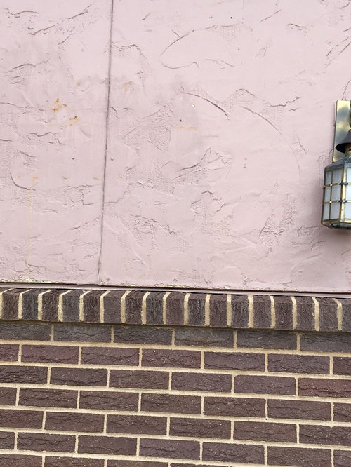 House exterior help - Brown brick with tan mortar needs to go! | Houzz ...