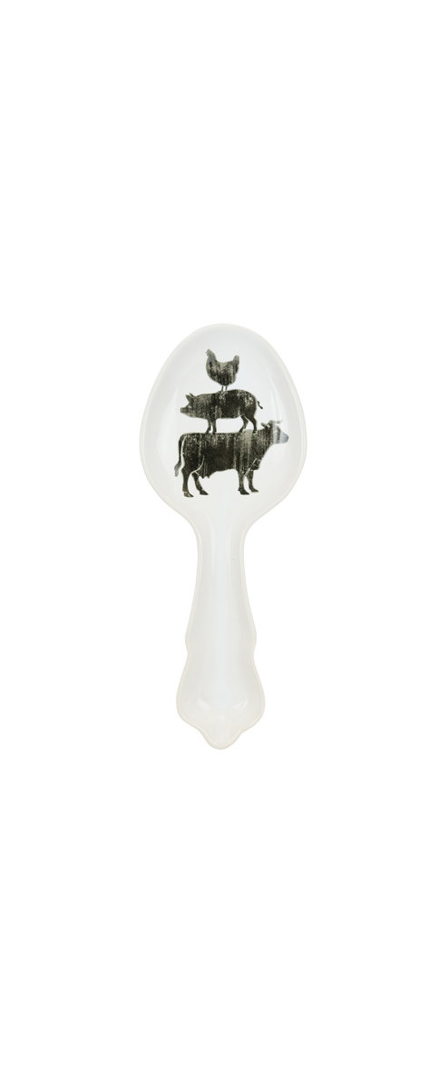 Boston Warehouse Earthenware Animal Stack Spoon Rest - Farmhouse ...